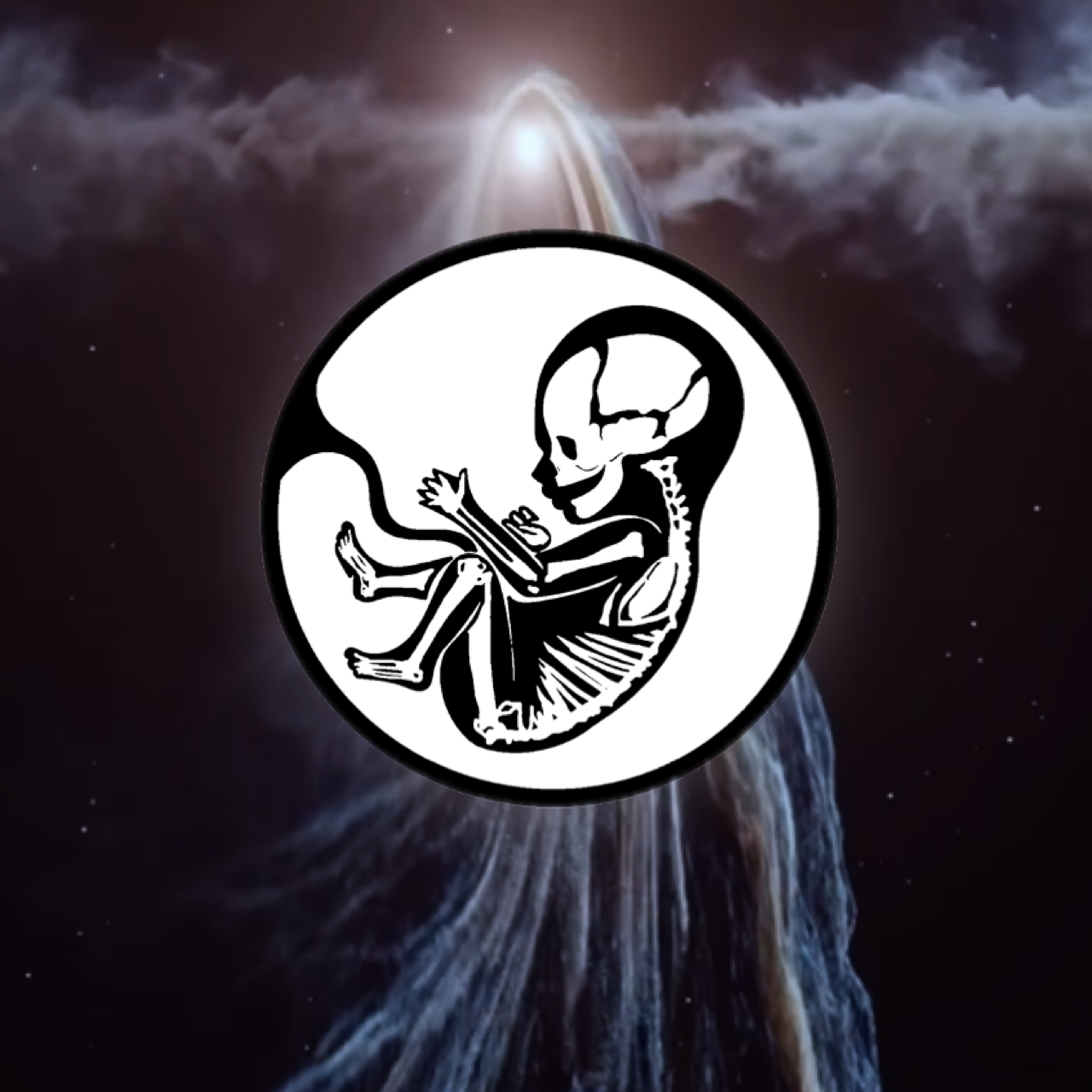 SUN DONT SHINE - Round Baby Sticker – Corpse Paint Records Store